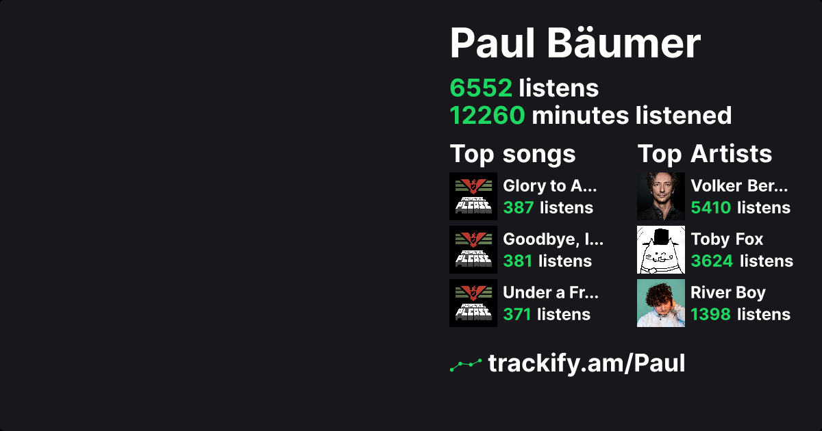 Paul Bäumer - Trackify